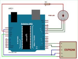 Controlling RGB LED using Arduino and Wi-Fi - Electronics Maker
