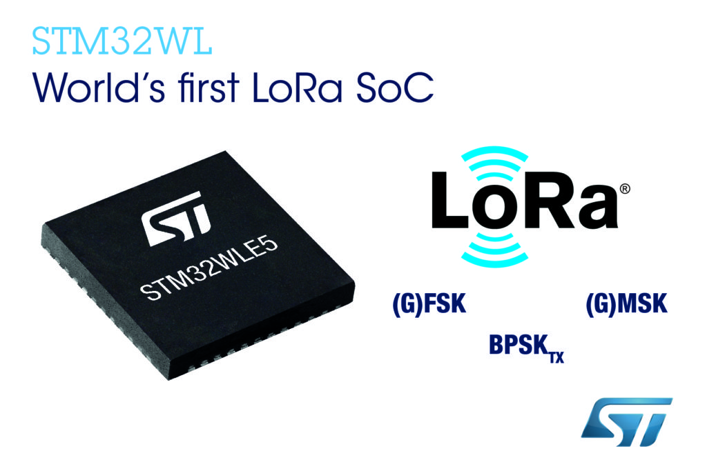 Stmicroelectronics Stm32 System On Chip Accelerates Creation Of Smart Devices With Lora® Iot