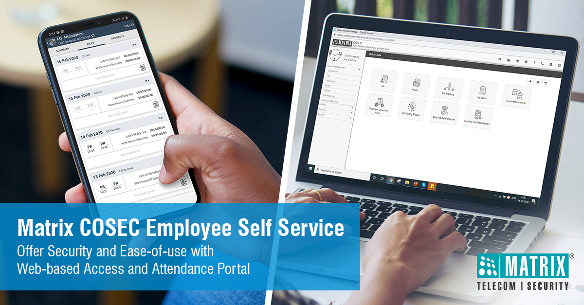 Matrix COSEC Employee Self-Service - Electronics Maker