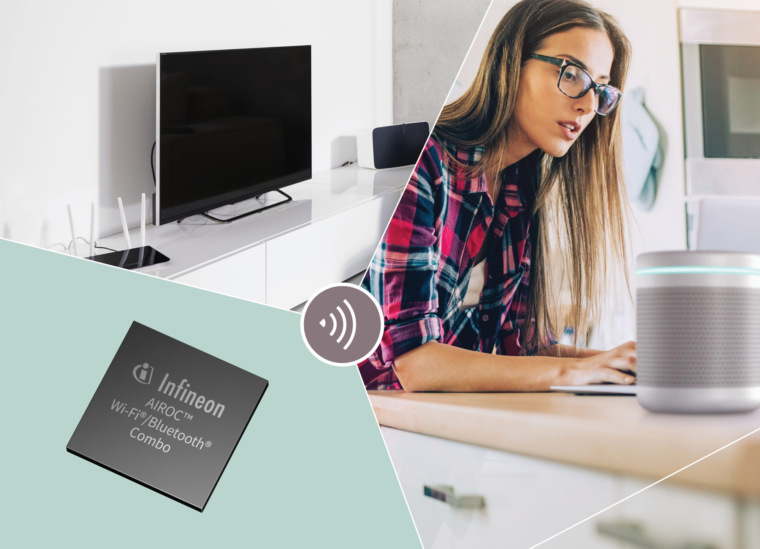 Infineon introduces AIROC™ Wi-Fi 6/6E and Bluetooth® 5.2 combo family for IoT and streaming ...