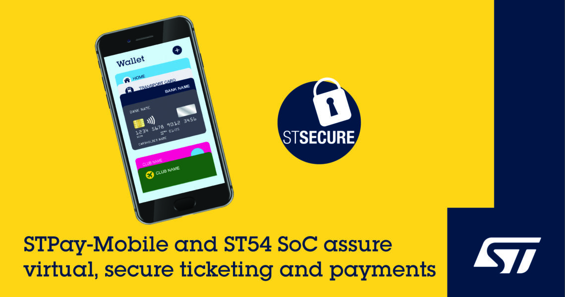 STMicroelectronics Reveals STPay-Mobile Platform, Driving Flexible and ...