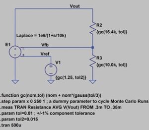 How to Model Statistical Tolerance Analysis for Complex Circuits Using LTspice - Electronics Maker