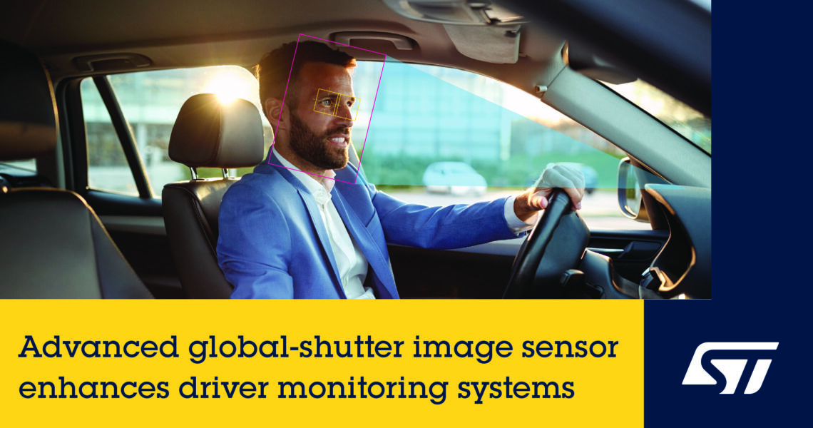 STMicroelectronics reveals advanced global-shutter image sensor for ...