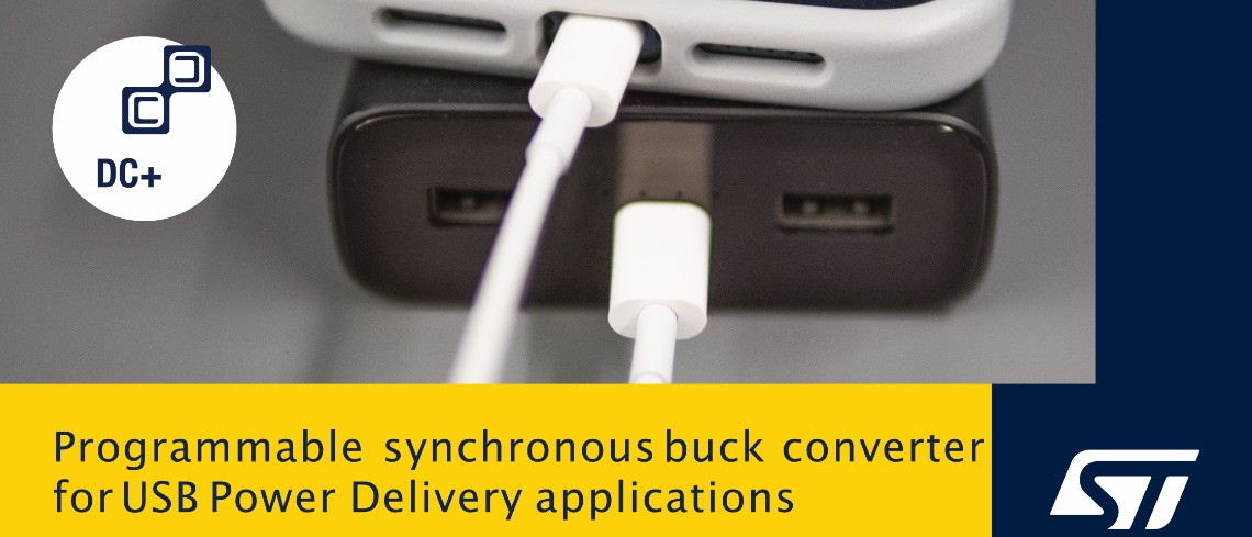 STPD01: 1st buck converter for efficient USB-C PD power stages with ...