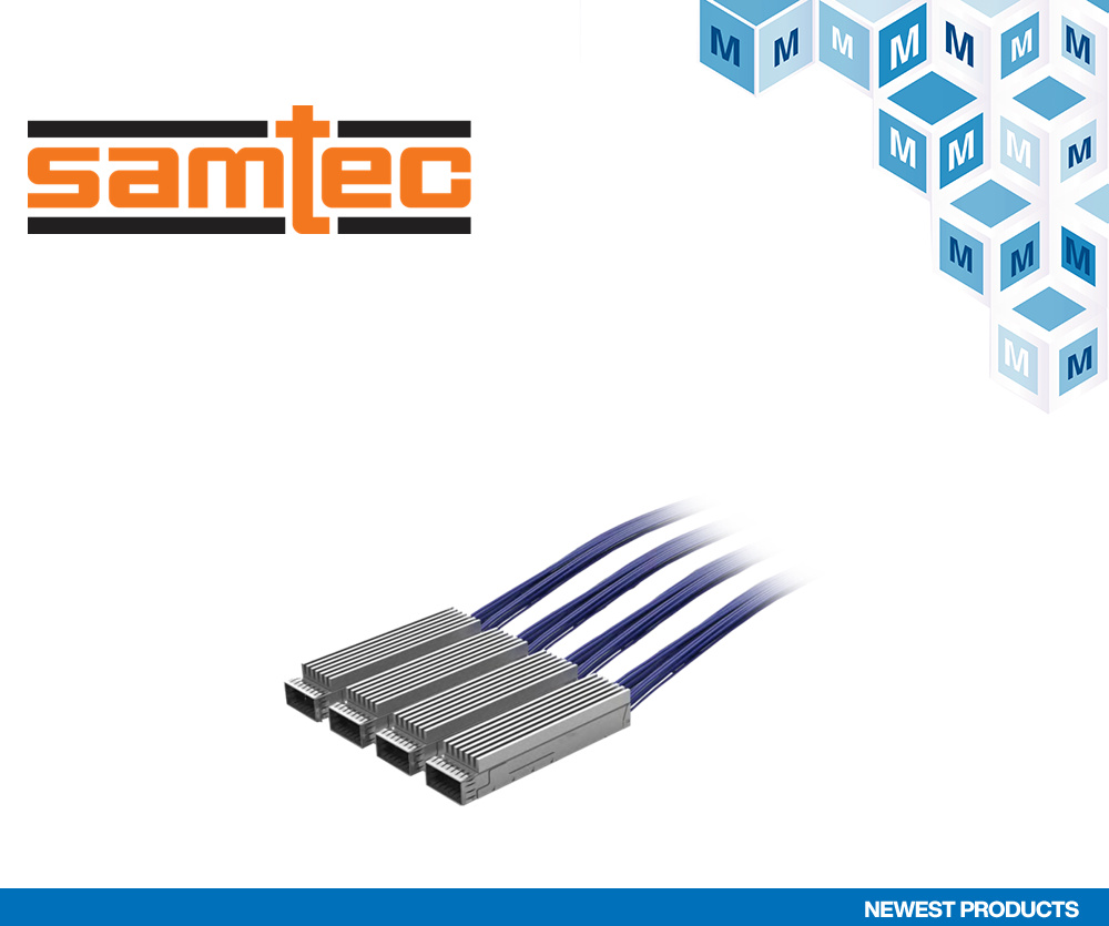 Samtec Flyover QSFP Cable Systems Now Available at Mouser - Electronics ...