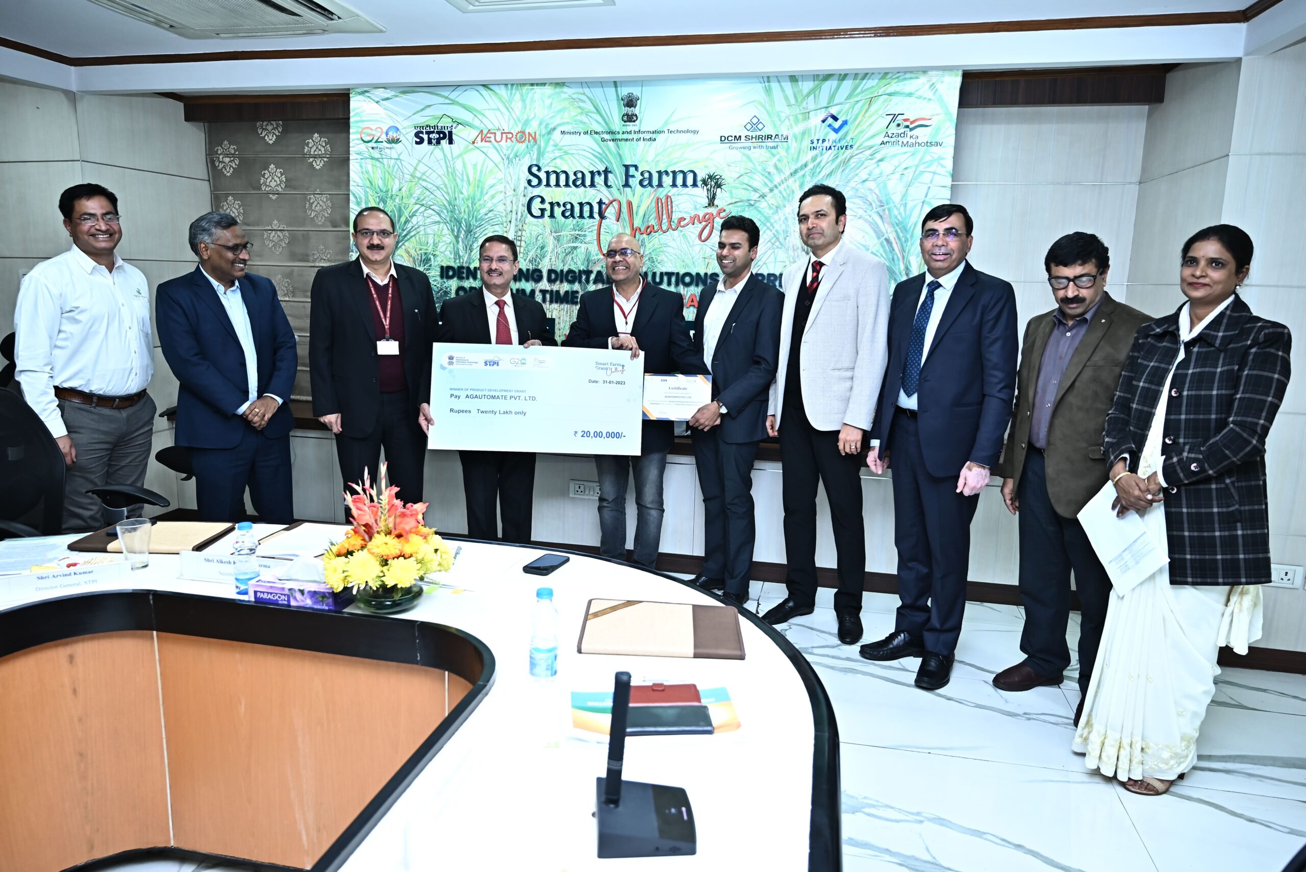 SFGC program: STPI, MeitY award ₹20 Lakh grant to 4 startups for ...