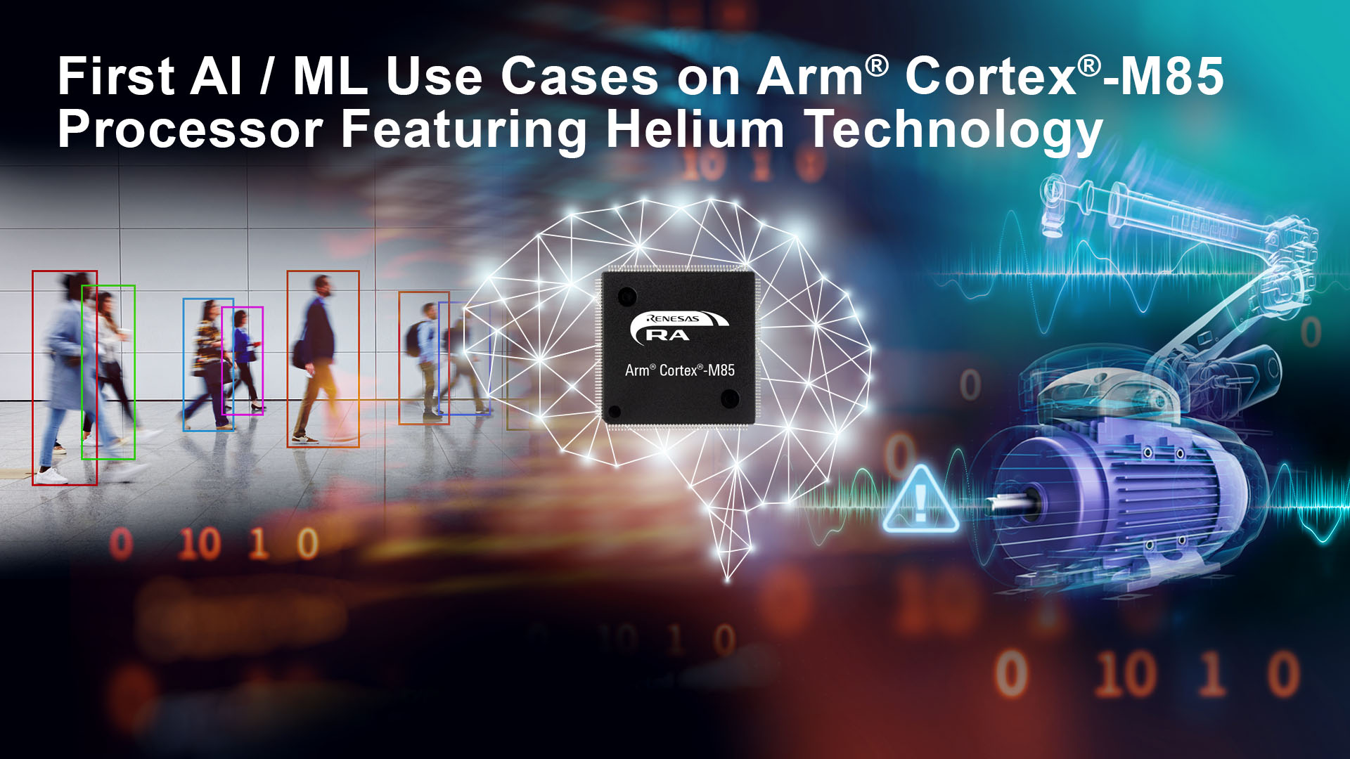 Renesas to Demonstrate First AI Implementations on the Arm Cortex-M85 Processor Featuring Helium ...