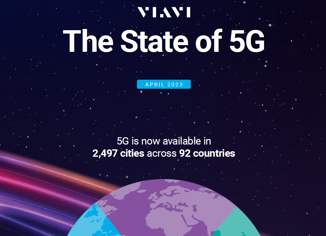 5G is now available in 2,497 cities across 92 countries - VIAVI report ...
