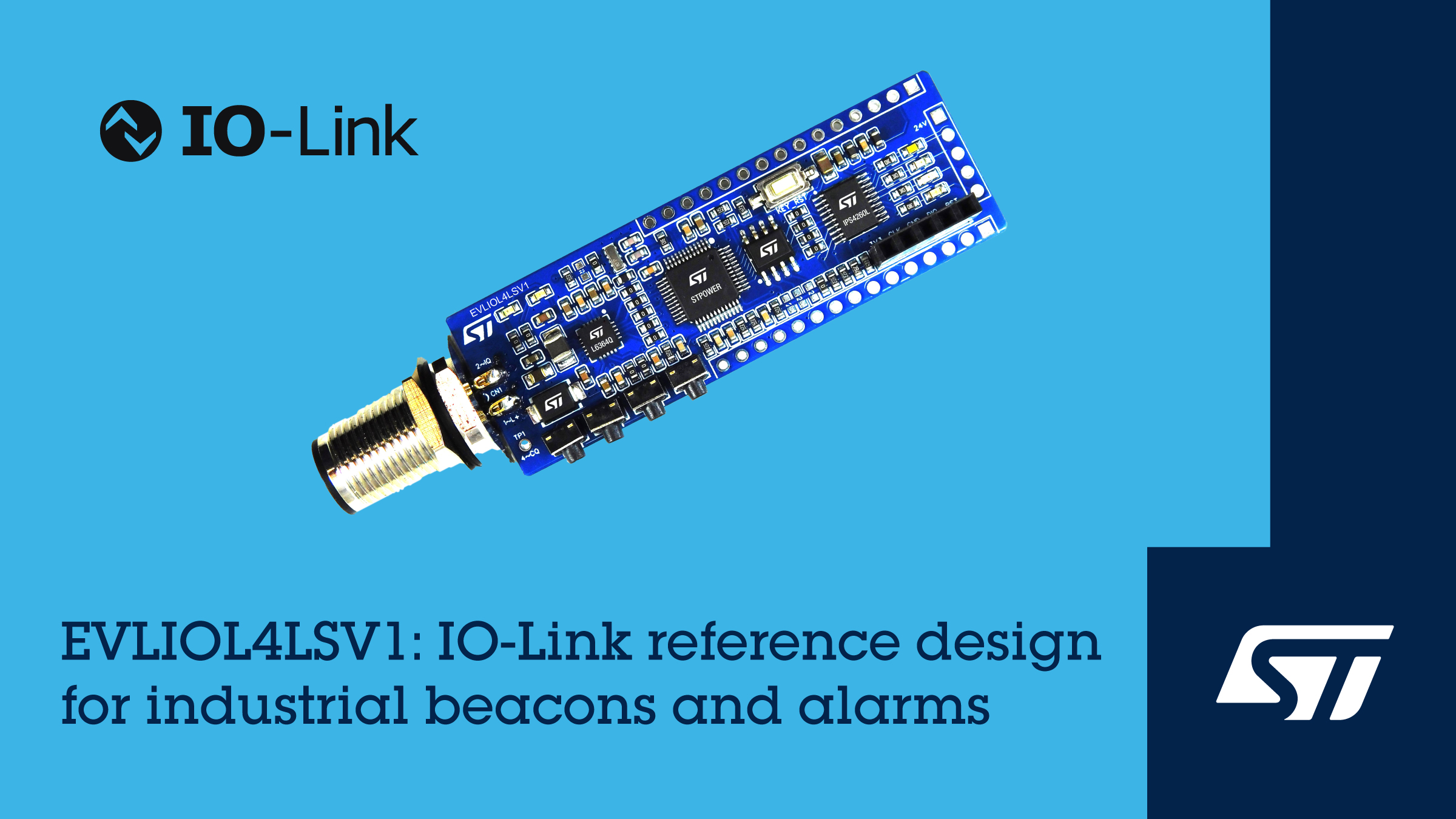 IO-Link actuator board from STMicroelectronics delivers turnkey reference design for industrial ...